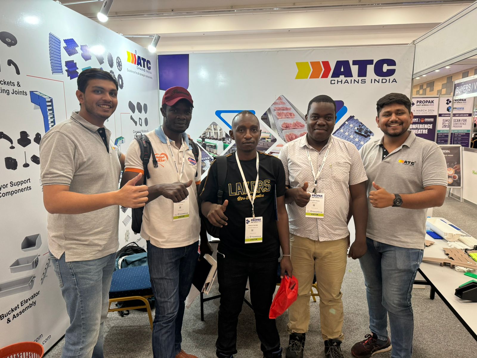 ATC CHAINS INDIA EXHIBITION AT PROPAK EAST AFRICA 2024